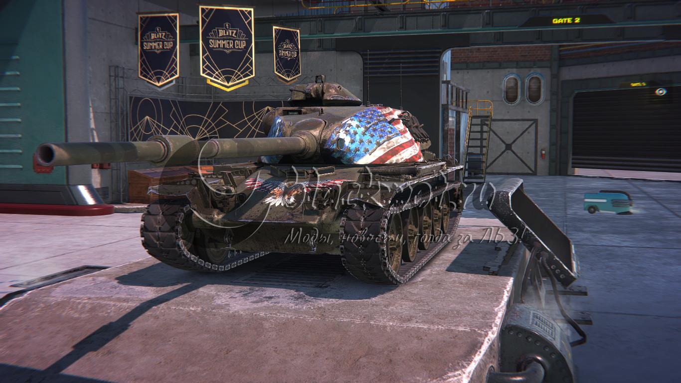 Шкурка на T95E6 EAGLE | Моды для Tanks Blitz | BLITZ FOX HUB